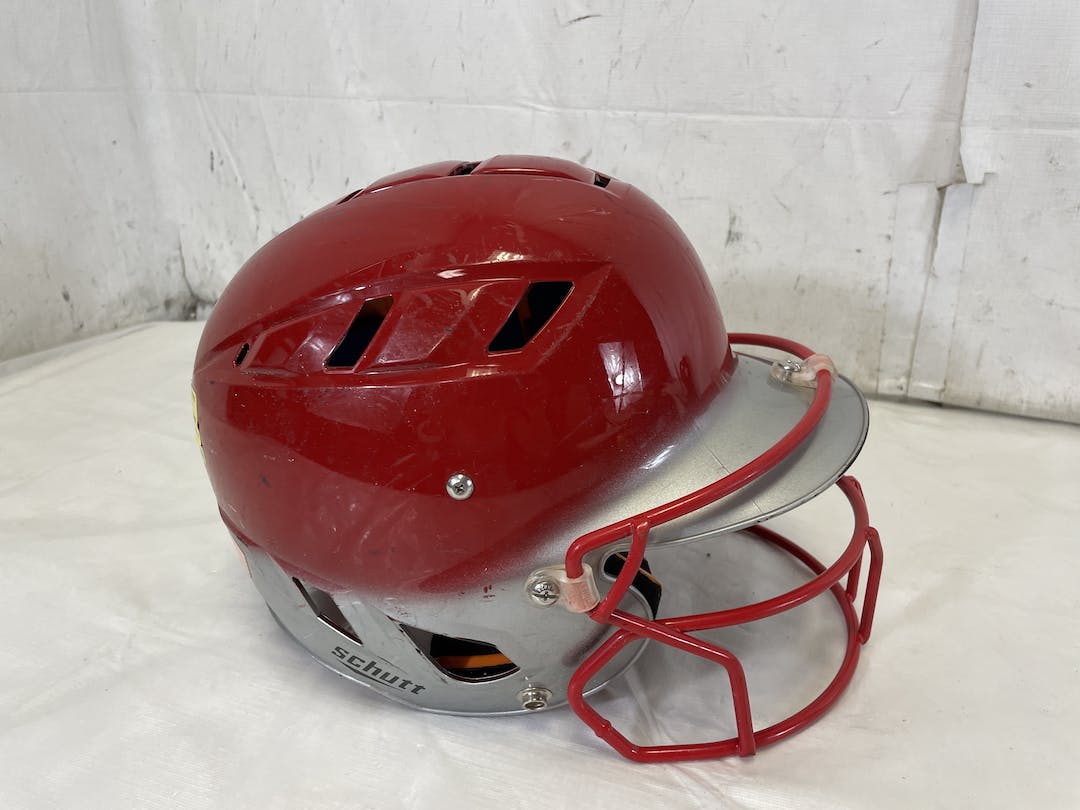 Used Schutt Xl Softball Batting Helmet W Cage | SidelineSwap