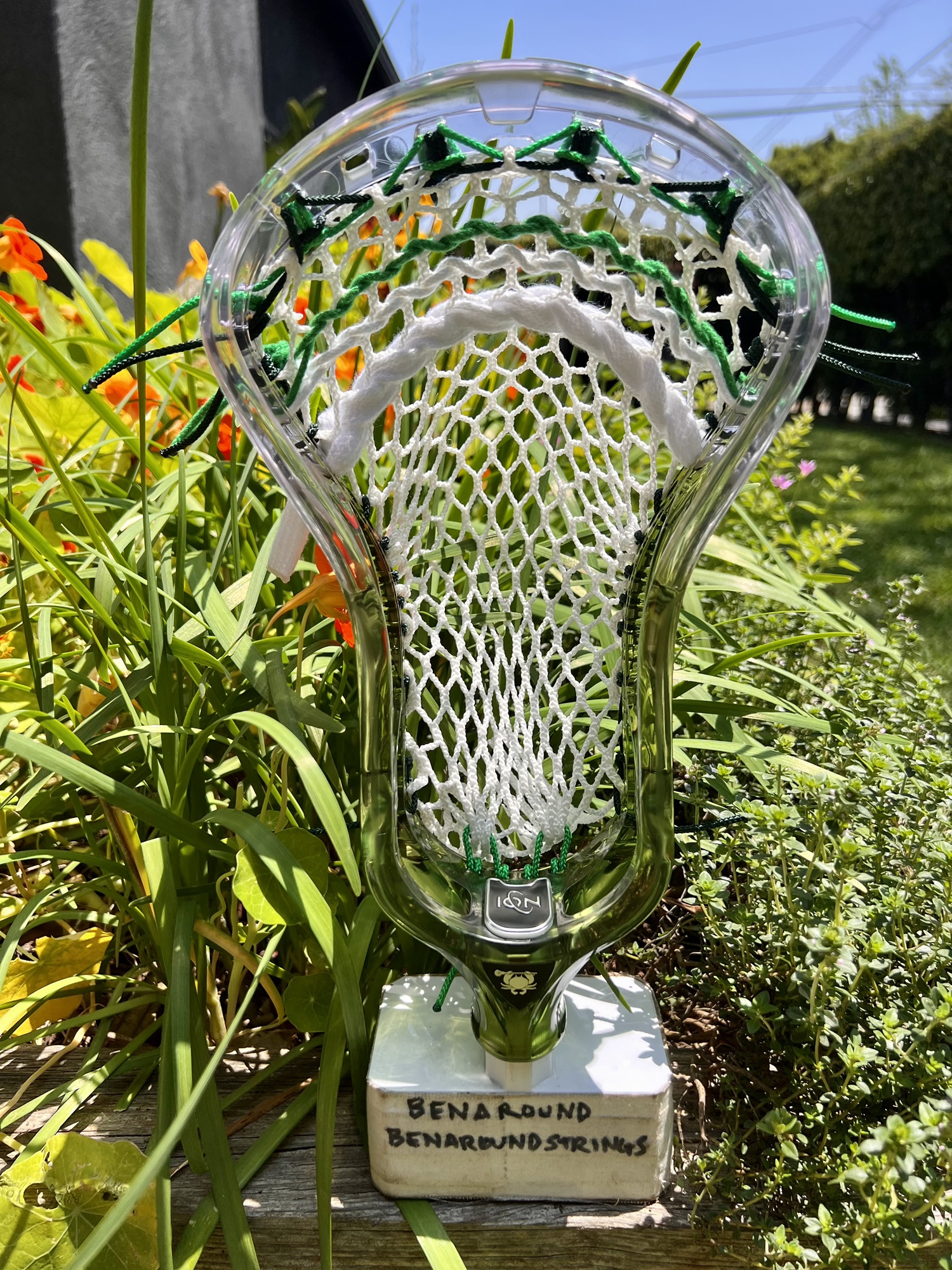 ECD Ion Dyed Green - Pro Strung W/ Hero 3.0 Semi Soft | SidelineSwap