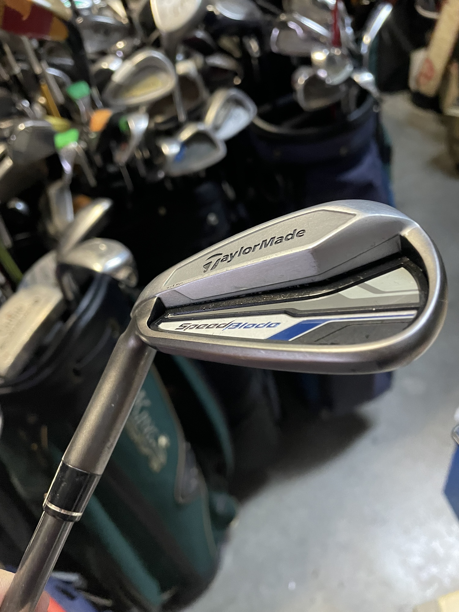 Taylormade womans Speedblade Iron 7 In Left Handed Graphite shaft ...