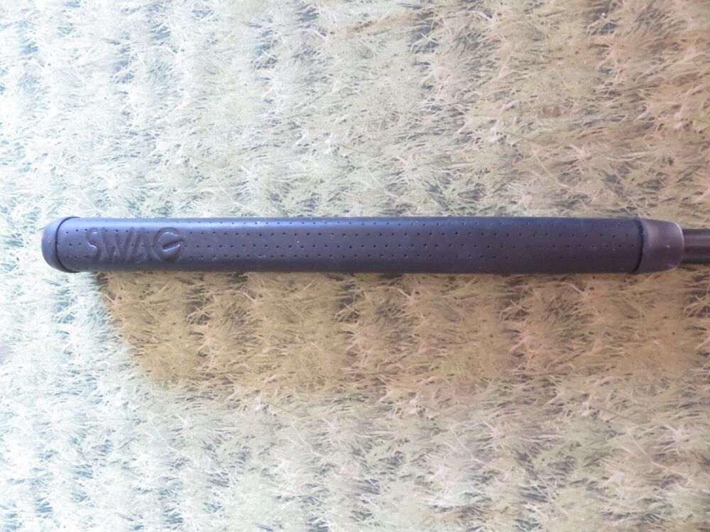 SWAG Black 32.25" 355 Putter Shaft w/ Black Leather Grip #GX | SidelineSwap
