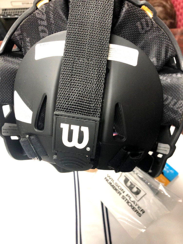 WILSON SHOCK FX S/M 6 1/8-7 1/8 NWT PRO-STOCK BLACK MATTE Catchers Mask ...