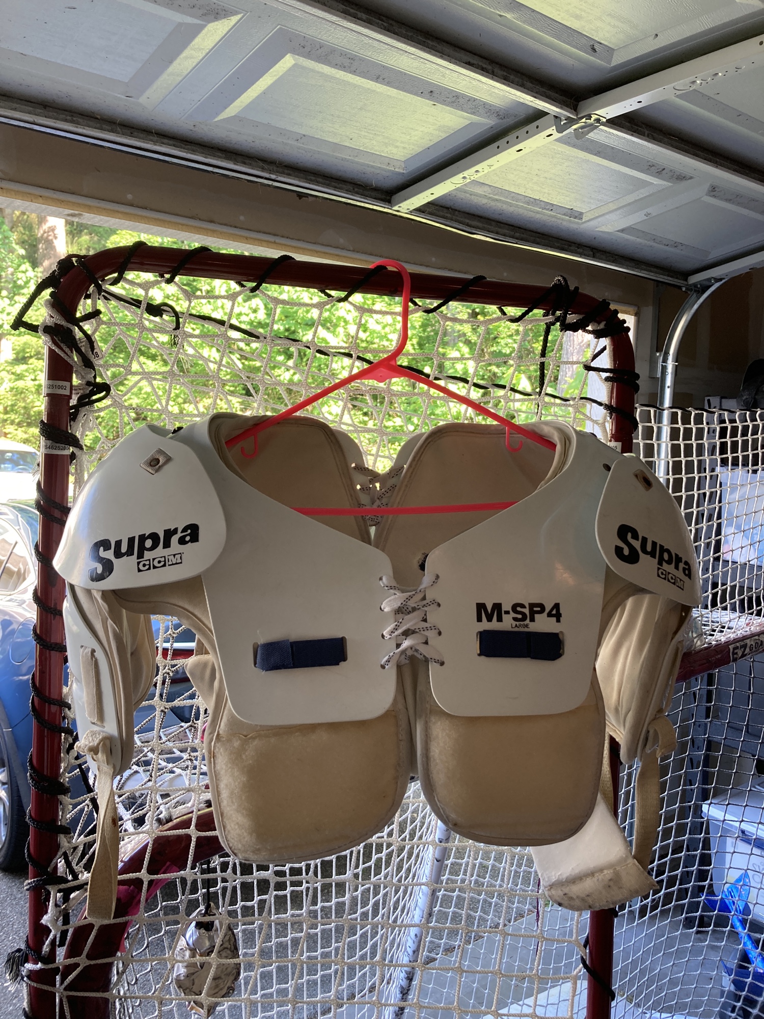 Vintage CCM Supra M-SP4 Shoulder Pads Senior Large | SidelineSwap