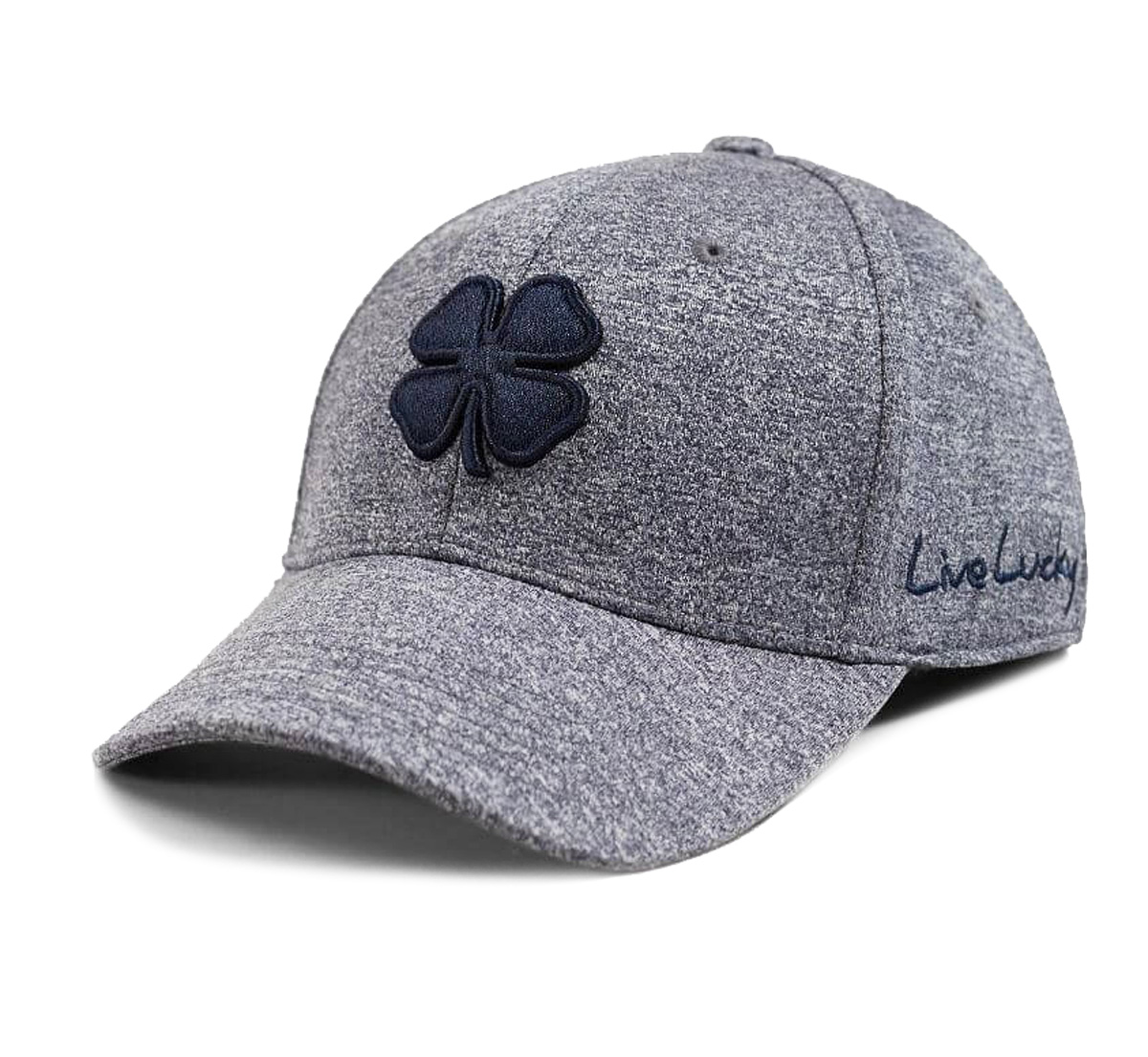 NEW Black Clover Live Lucky Heather Denim/Navy Blue Fitted S/M Hat/Cap ...