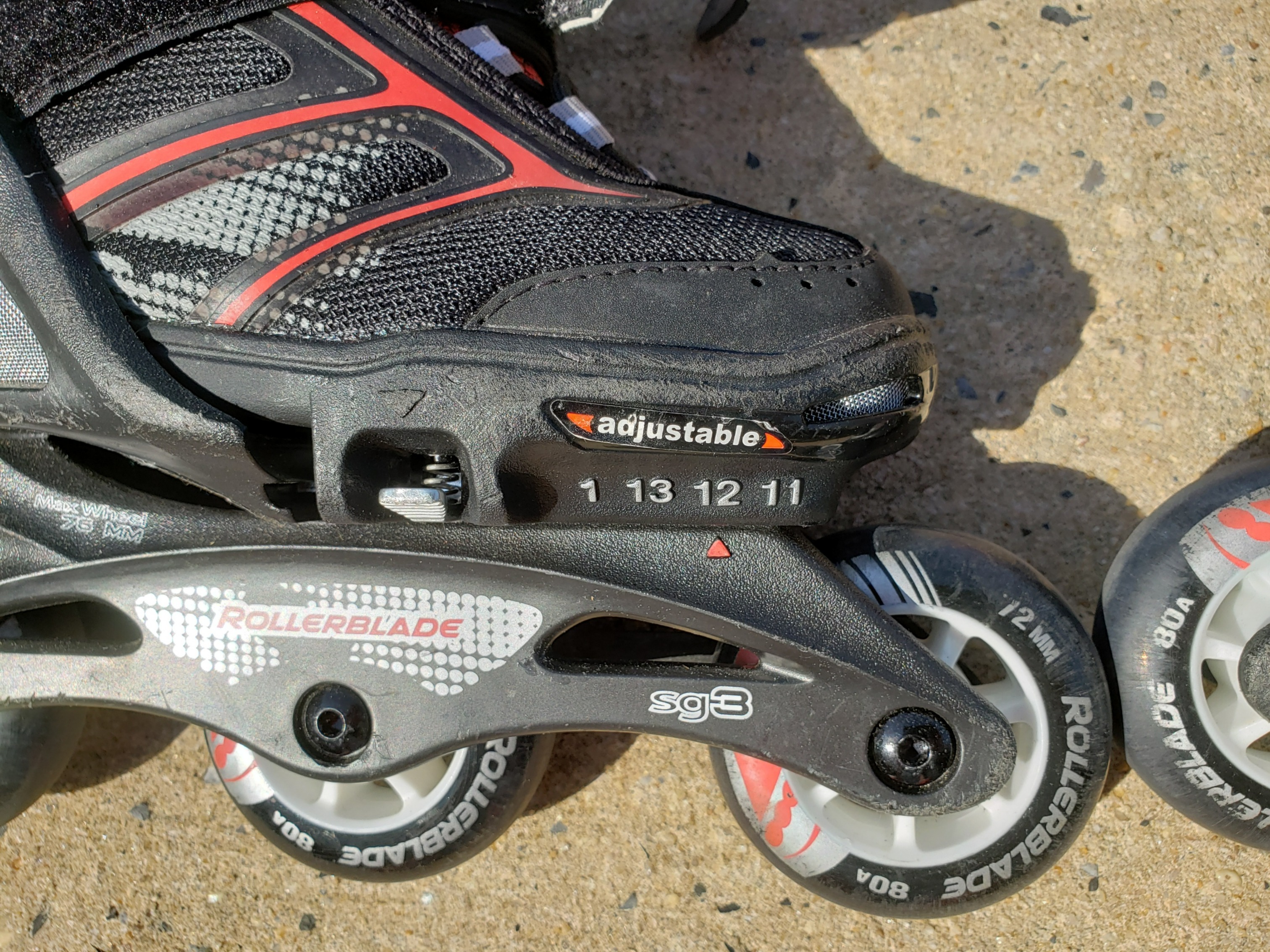 Used Rollerblades sg3 Inline Skates Regular Width Size 11 | SidelineSwap