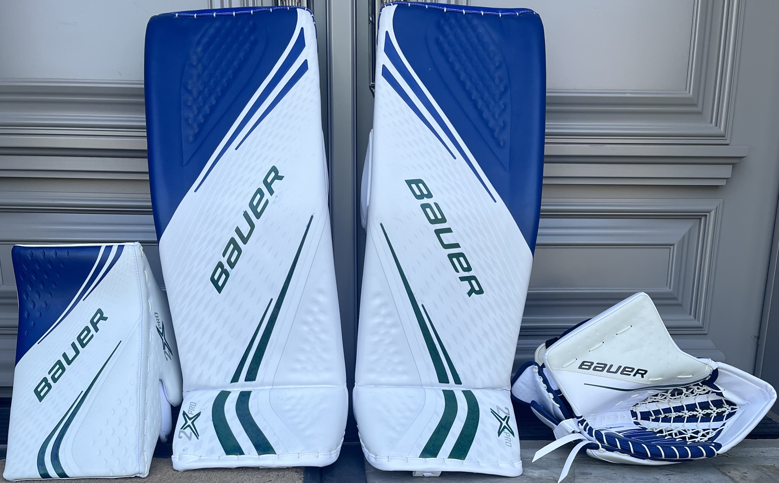 New 34" Regular Bauer Vapor 2X Pro Goalie Full Set Pro Stock | SidelineSwap