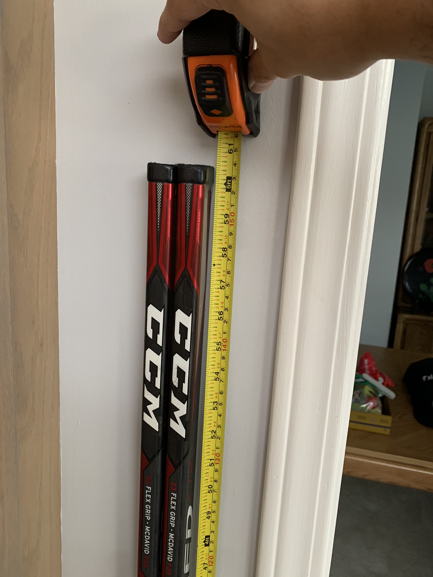 2 x CCM Jetspeed FT2 RH p28. 85 Flex. Hockey Stick. Cut Down | SidelineSwap