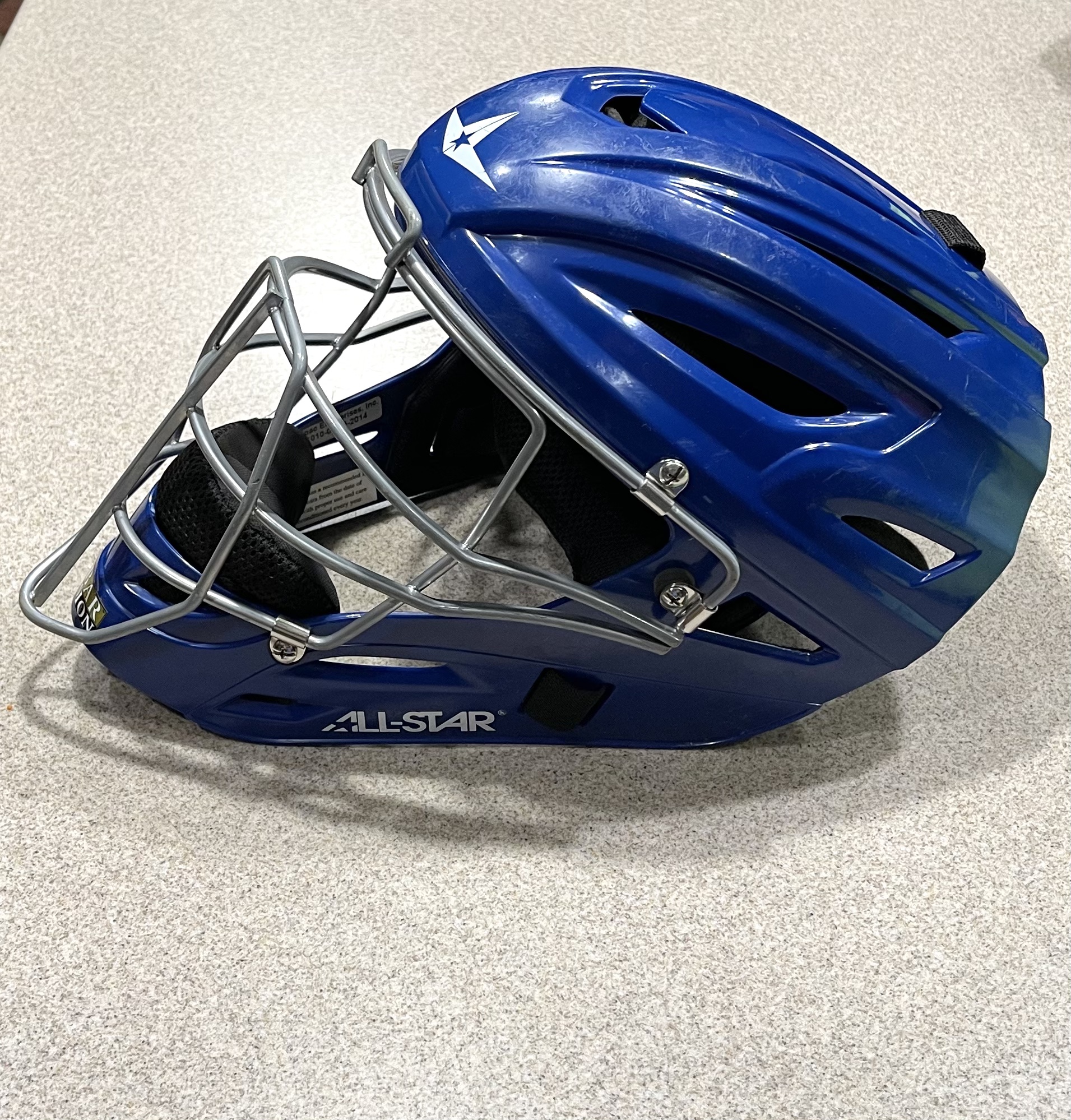 Blue Adult All-Star S7 System Seven AXIS NOCSAE Baseball Catcher’s Gear ...