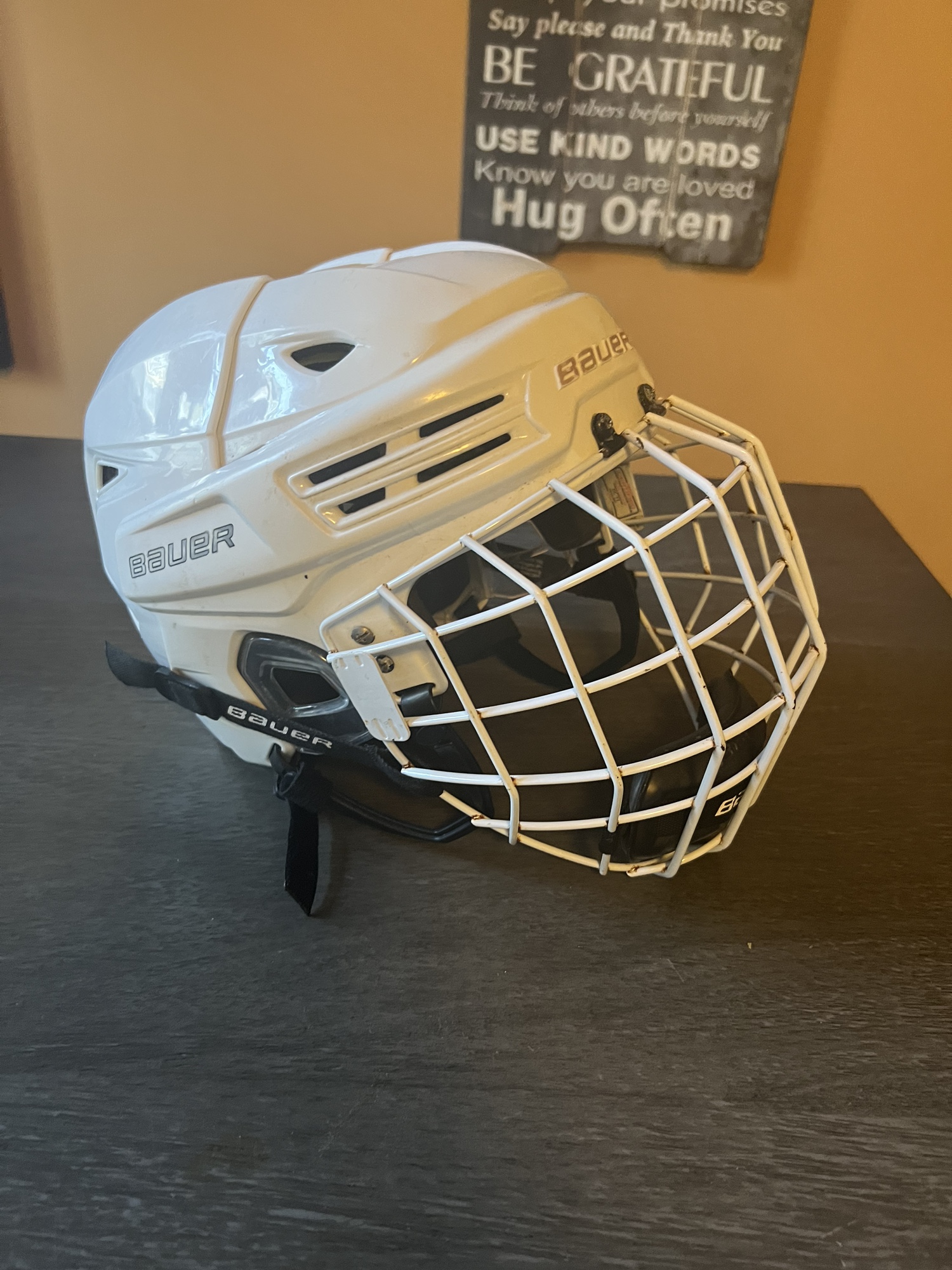 Used Large Bauer Re-Akt 95 Helmet | SidelineSwap