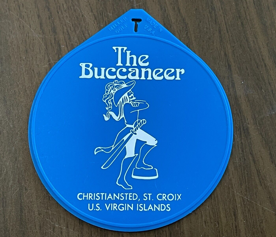 The Buccaneer Golf Resort ST. CROIX, VIRGIN ISLANDS VINTAGE Plastic ...