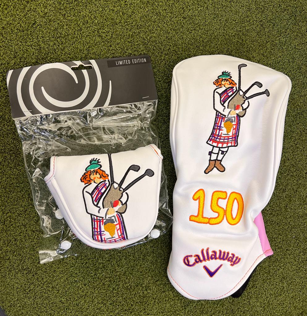 Callaway Odyssey 2022 July Major 150TH Open Driver & Putter Headcover ...