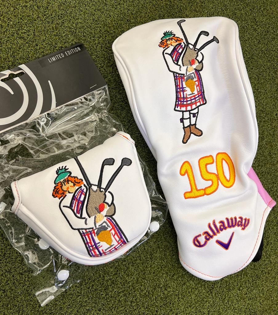 Callaway Odyssey 2022 July Major 150TH Open Driver & Putter Headcover ...