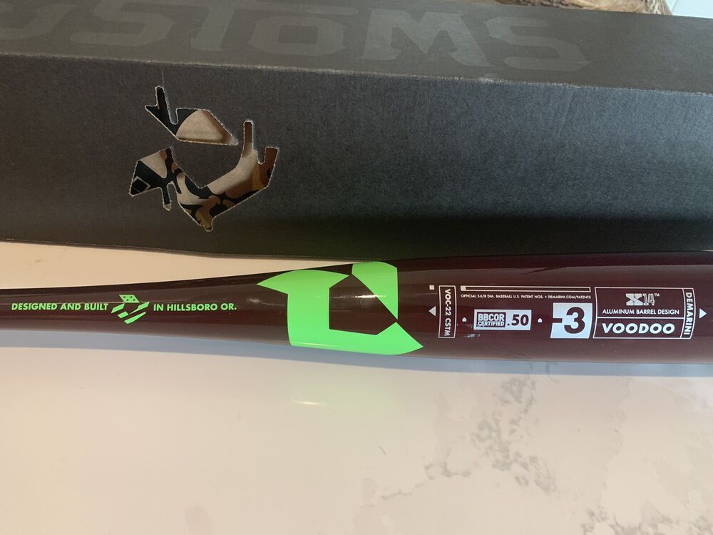 NEW 2022 DeMarini Voodoo One Custom 33/30 (-3) BBCOR Baseball Bat Brand ...