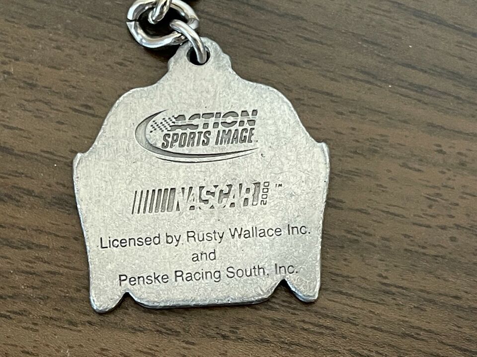 NASCAR Rusty Wallace #2 SUPER VINTAGE Penske Racing Key Ring Key Chain ...