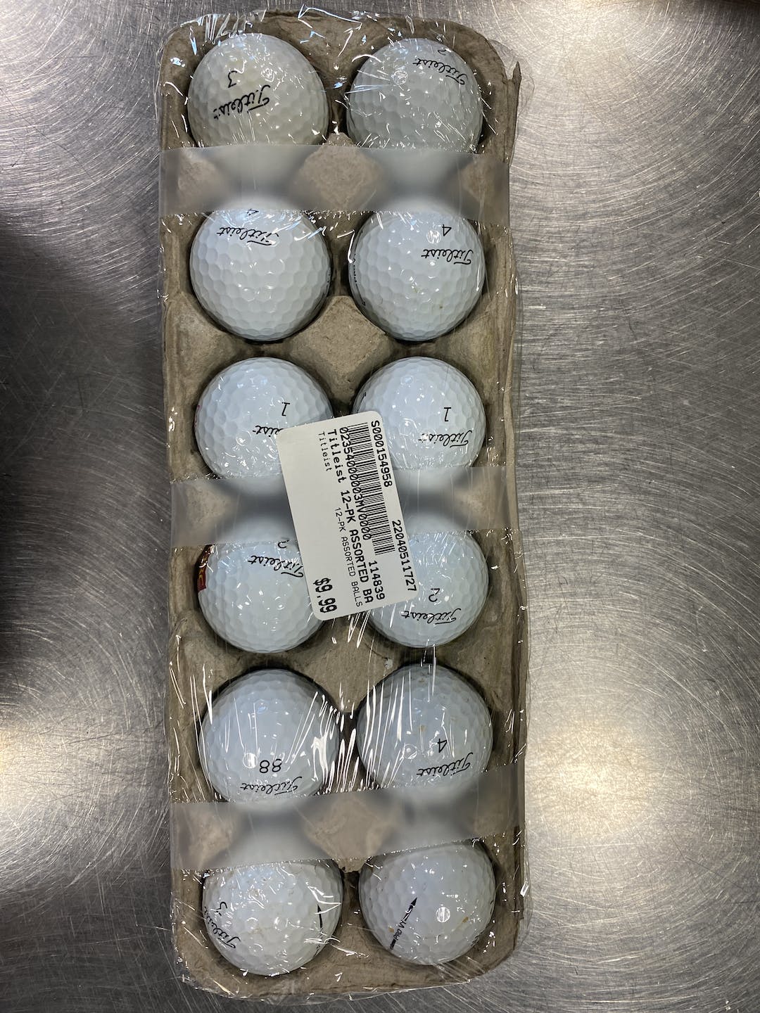Used Titleist 12-pk Assorted Balls Golf Balls | SidelineSwap