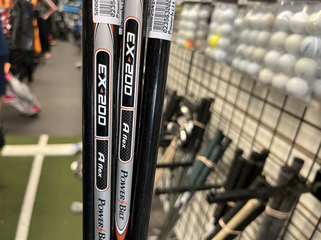 Used Powerbilt Ex200 Hybrid Irons A Flex Shaft 5i-pw Uniflex Graphite ...