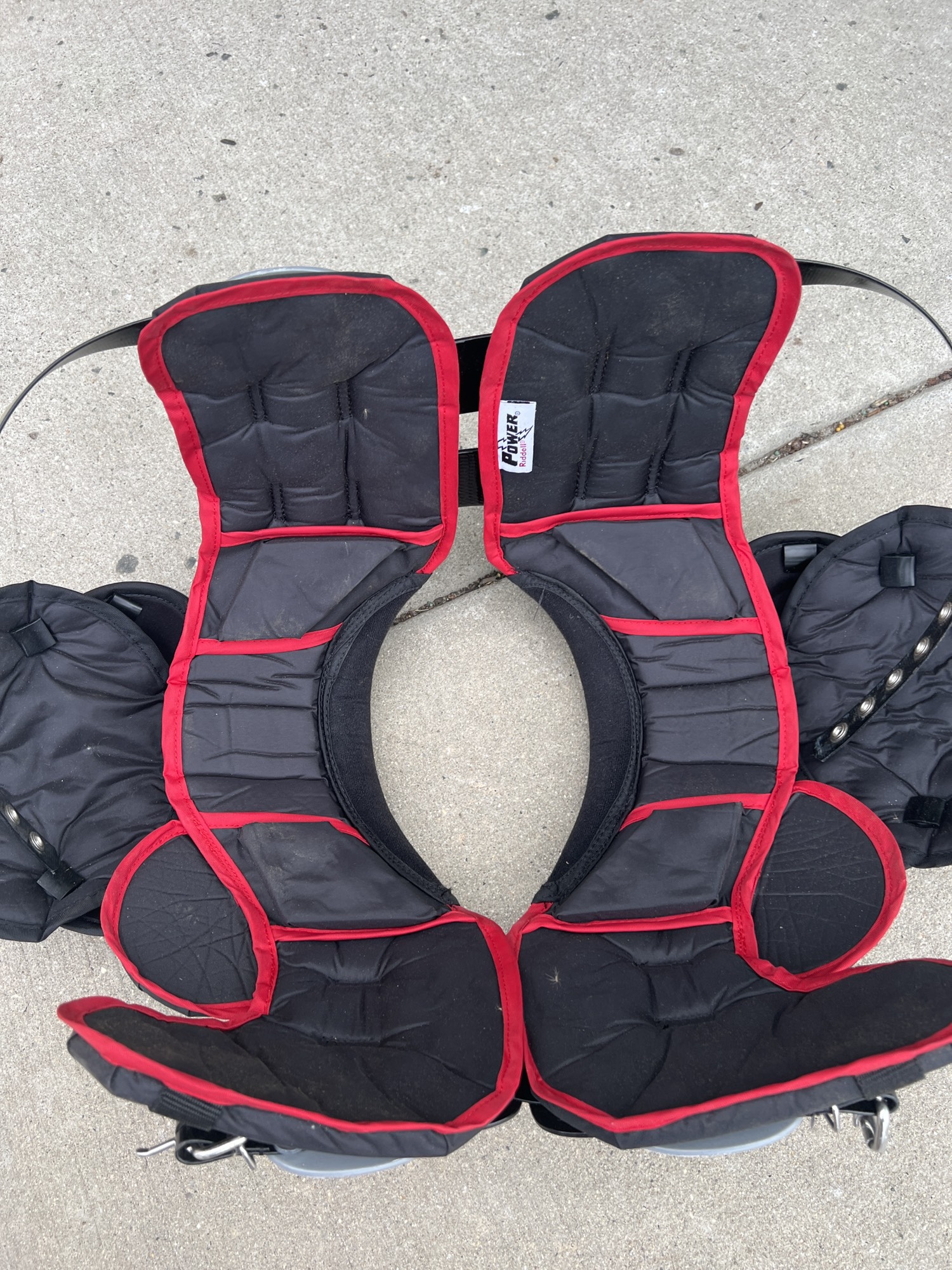 Used Medium Riddell Power SPX Shoulder Pads | SidelineSwap