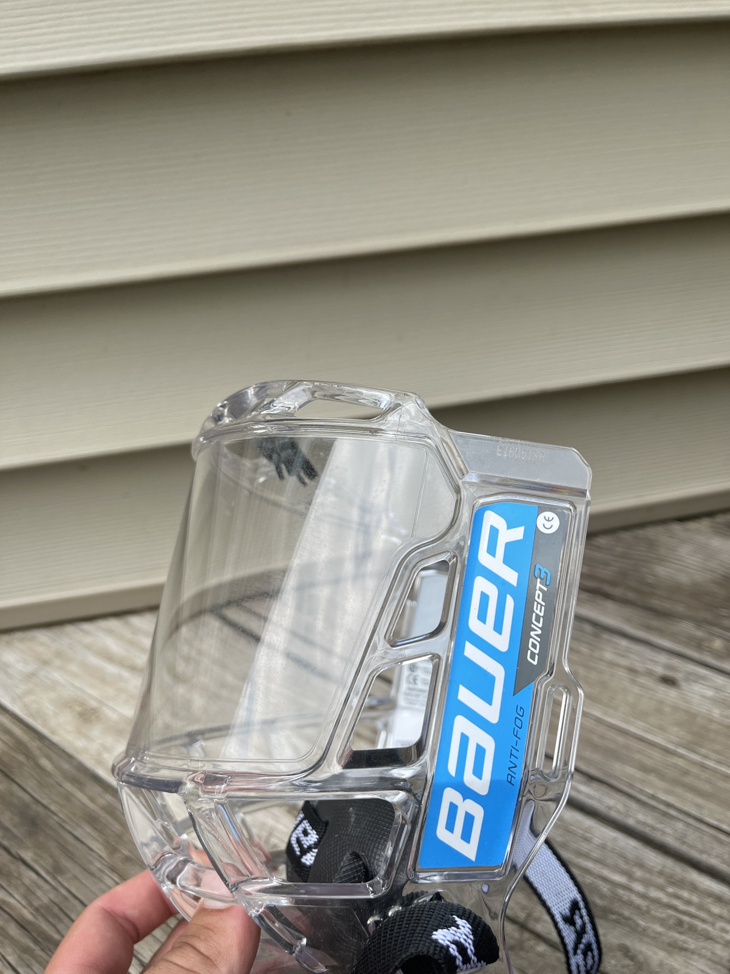 Large Bauer Visor Concept 3 Full Shield | SidelineSwap