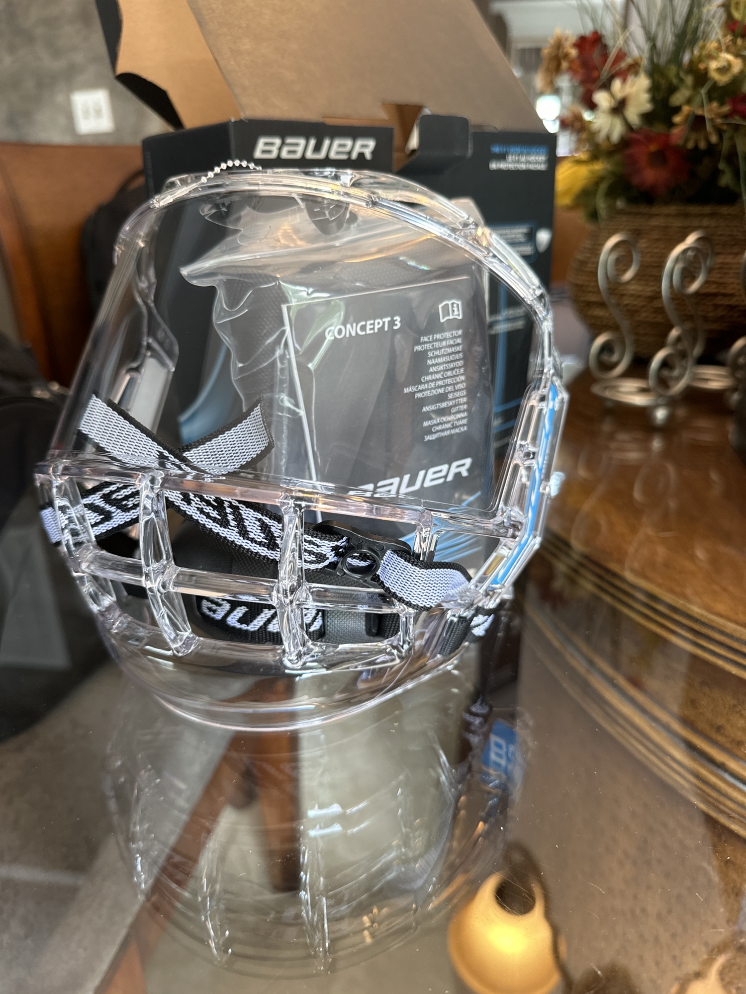 Bauer concept 3 full face shield | SidelineSwap