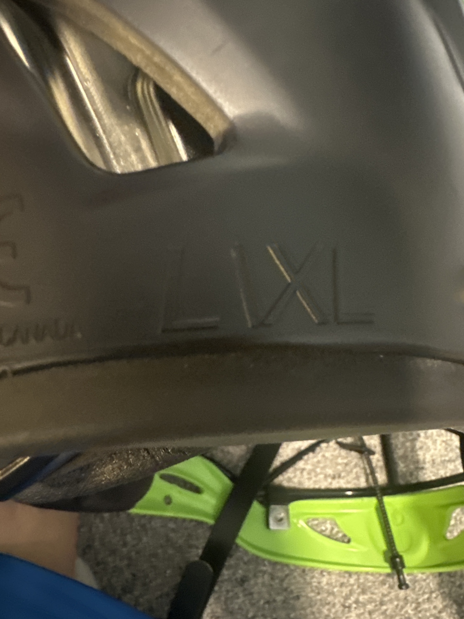 MLL Pro Lax Ny Lizards Player's Warrior Evo Helmet | SidelineSwap
