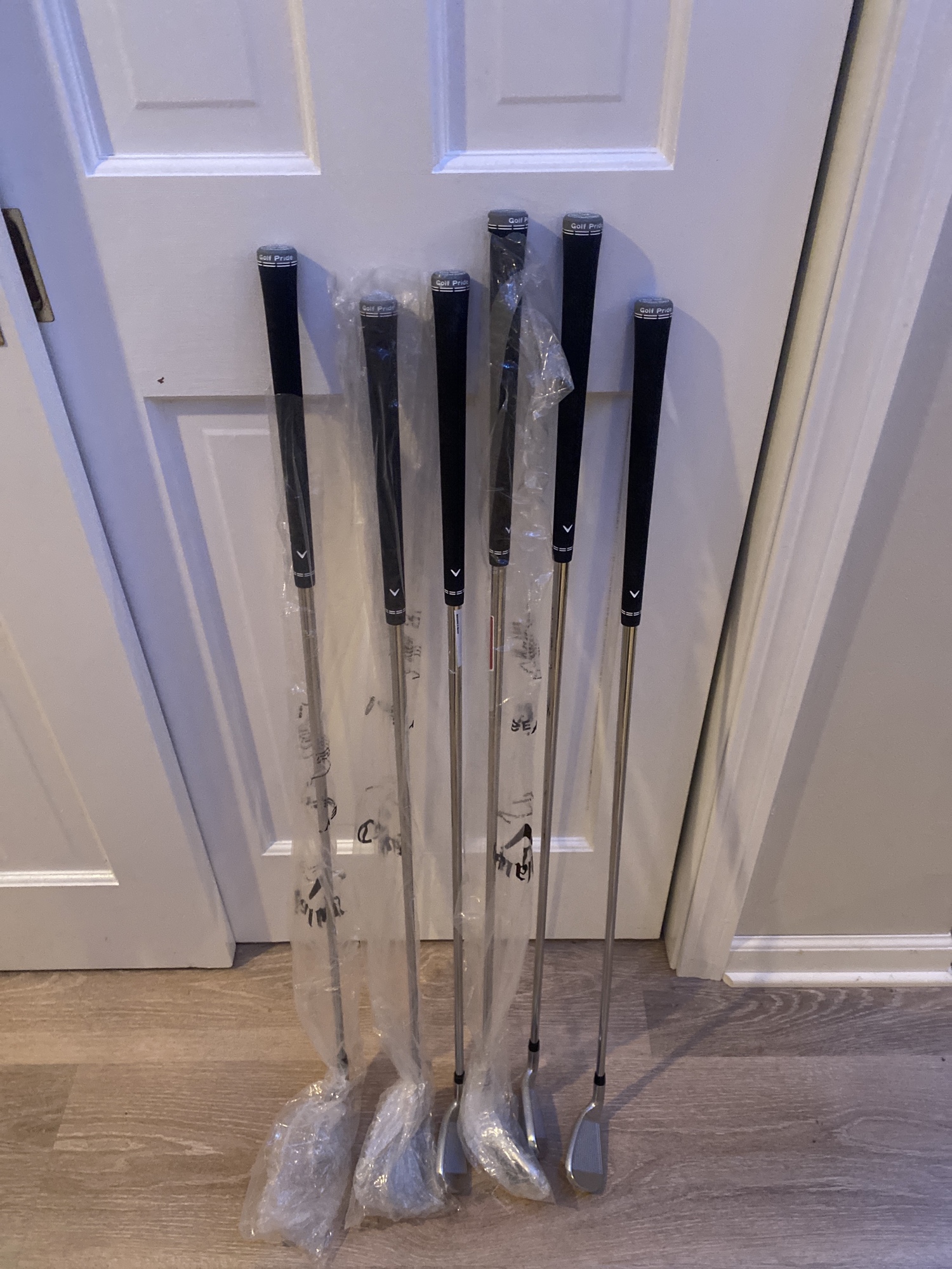 New Men's Callaway Right Handed Big Bertha B21 Iron Set Regular Flex 6 ...