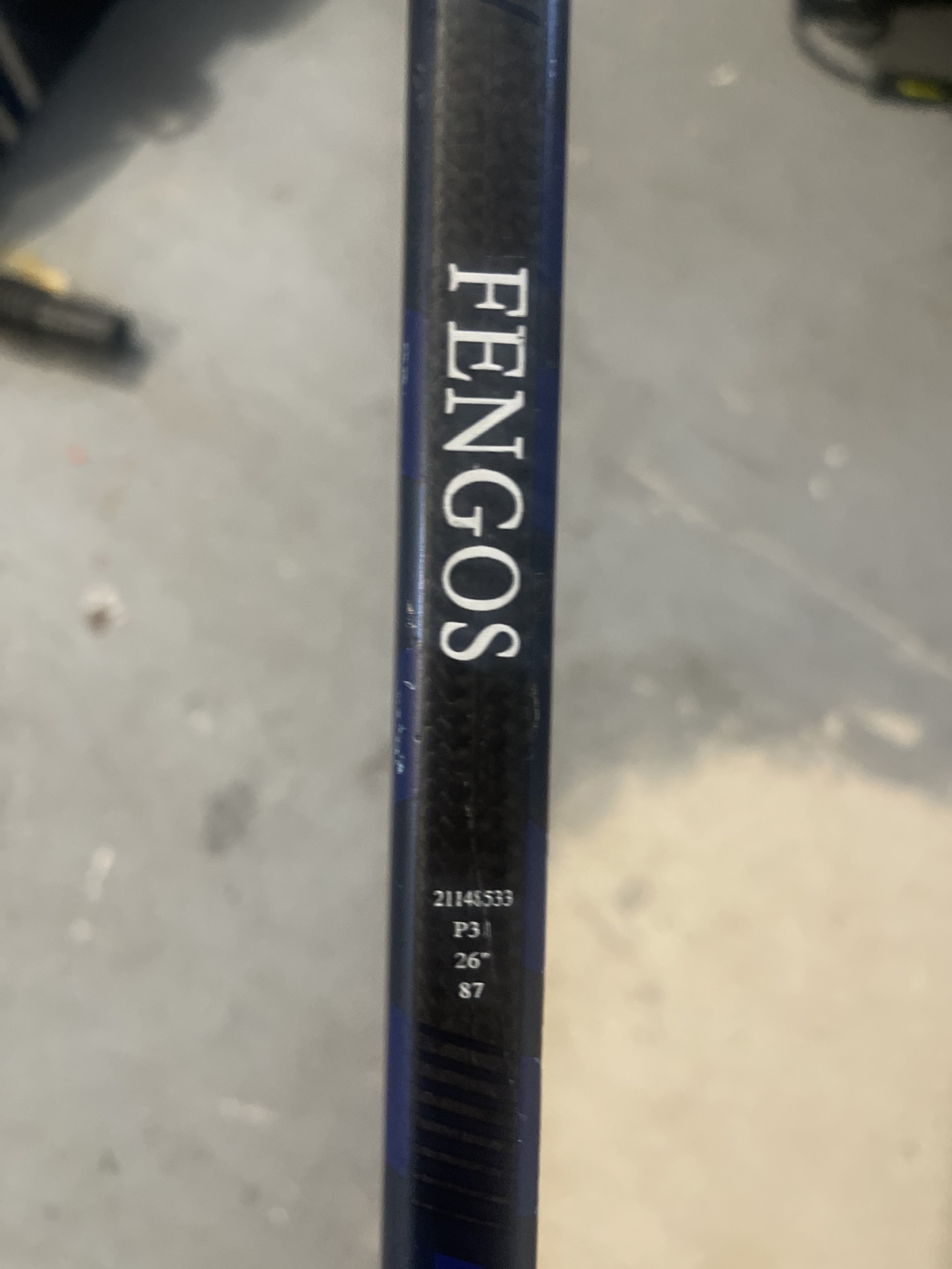 Custom Senior Regular 26" Paddle Pro Stock Ultrasonic Goalie Stick ...