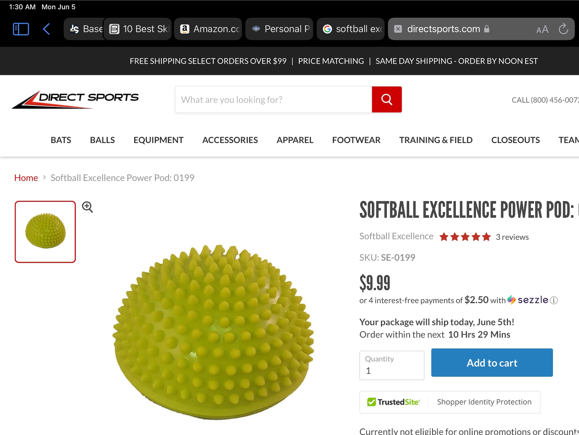 Softball pitching power pod | SidelineSwap