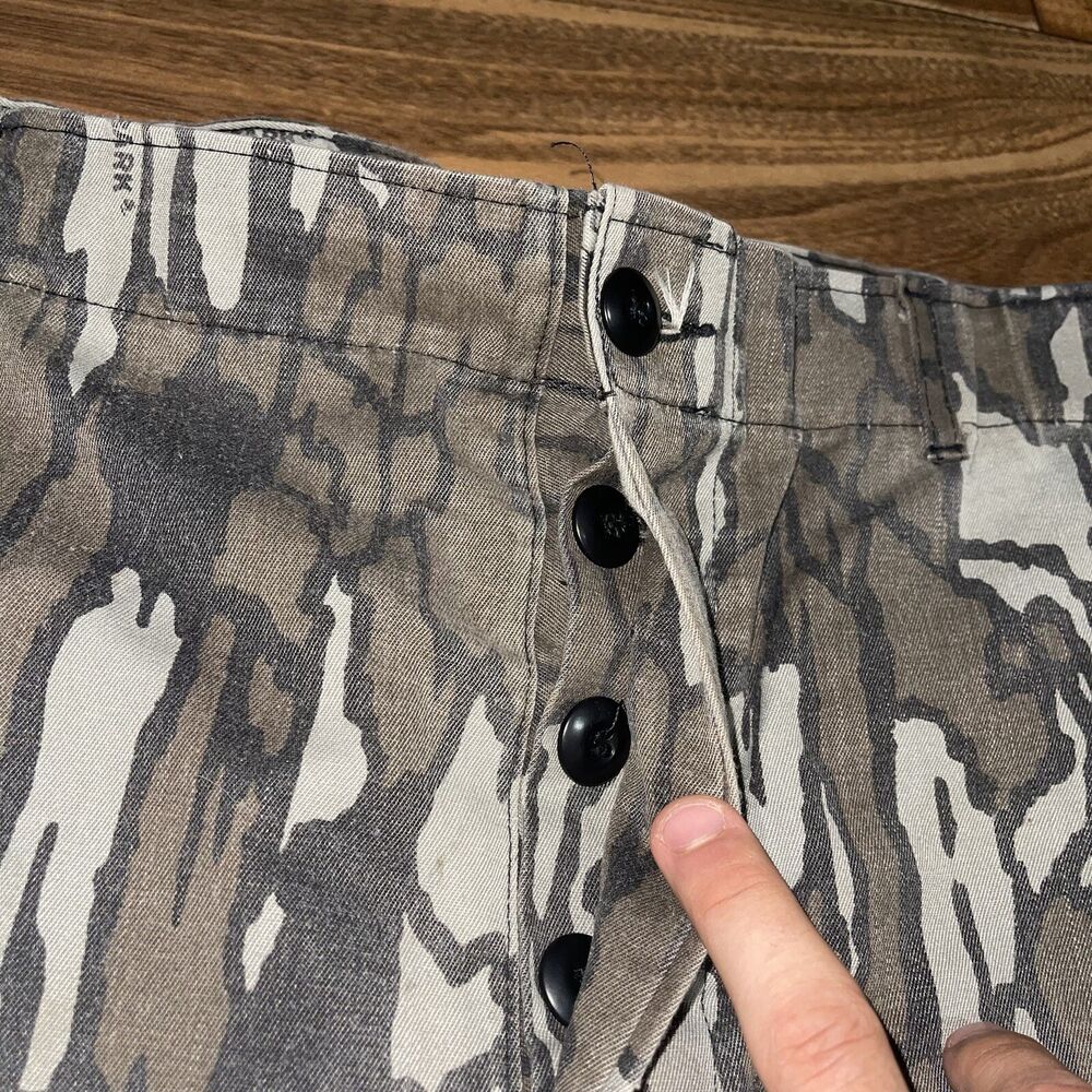 Vintage Trebark Camo BDU Pants Combat Trousers Button Fly Made in USA ...
