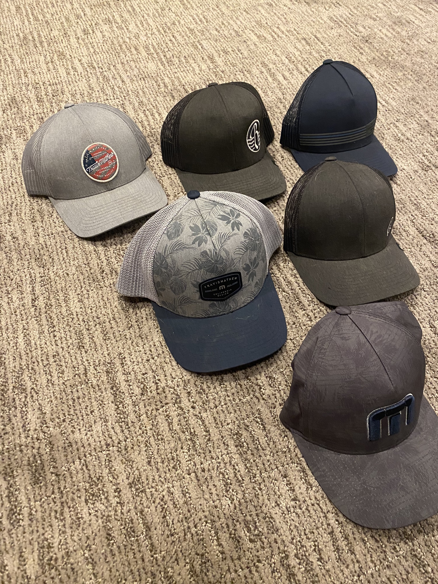 Lot Of Travis Mathew Hats | SidelineSwap