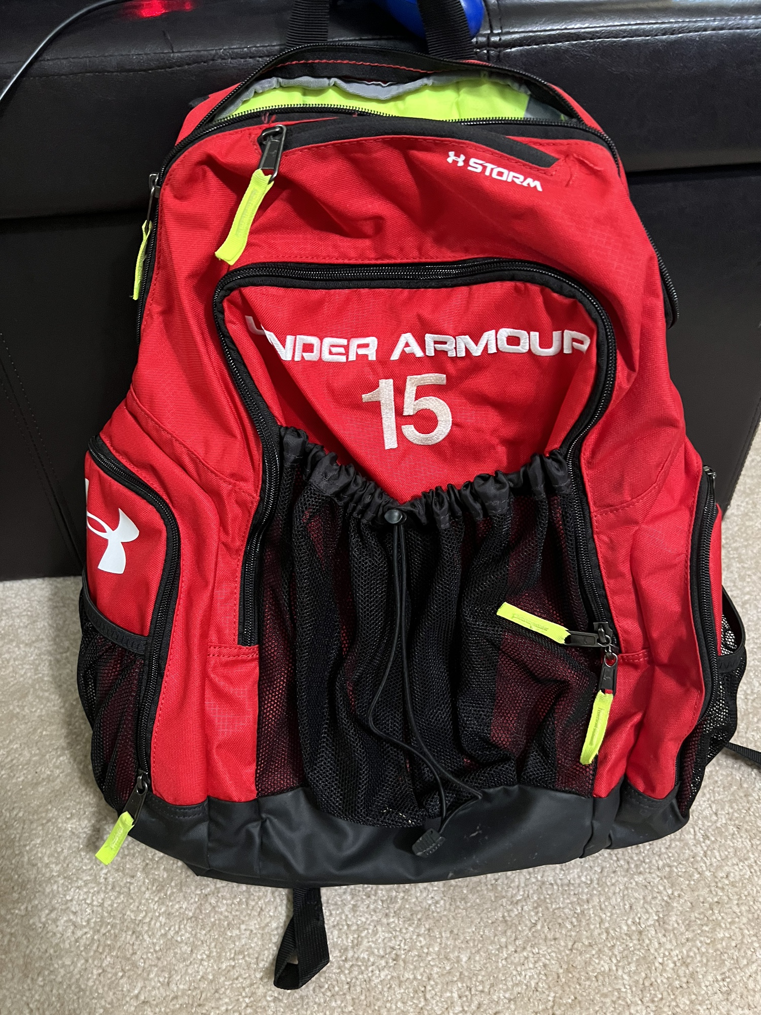 Red Used Under Armour Storm Backpack | SidelineSwap