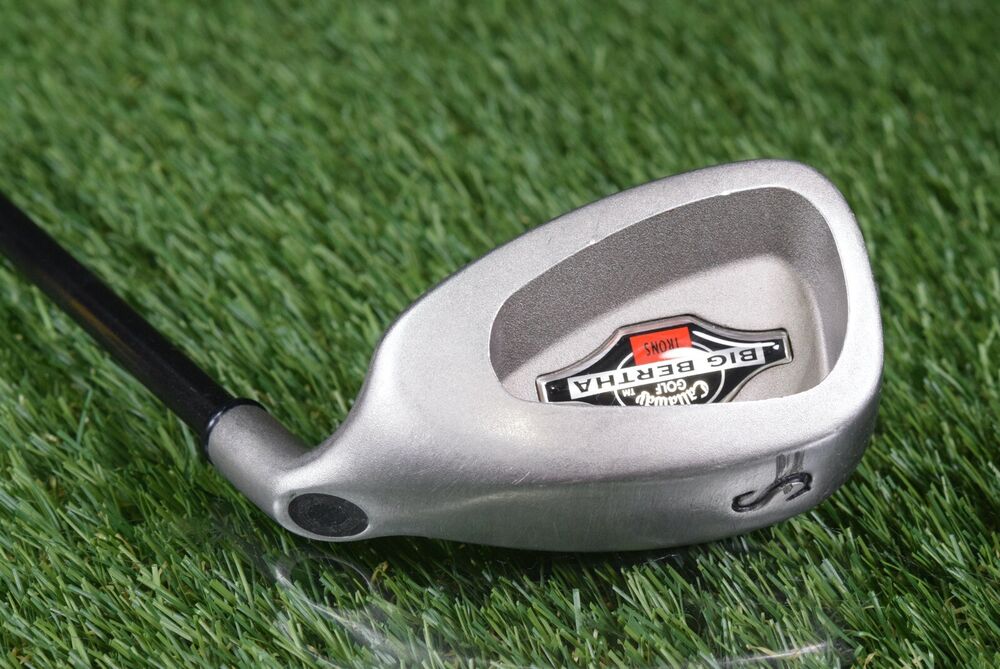 CALLAWAY GOLF BIG BERTHA 1996 IRONS SAND WEDGE W/ RCH 96 REGULAR ...