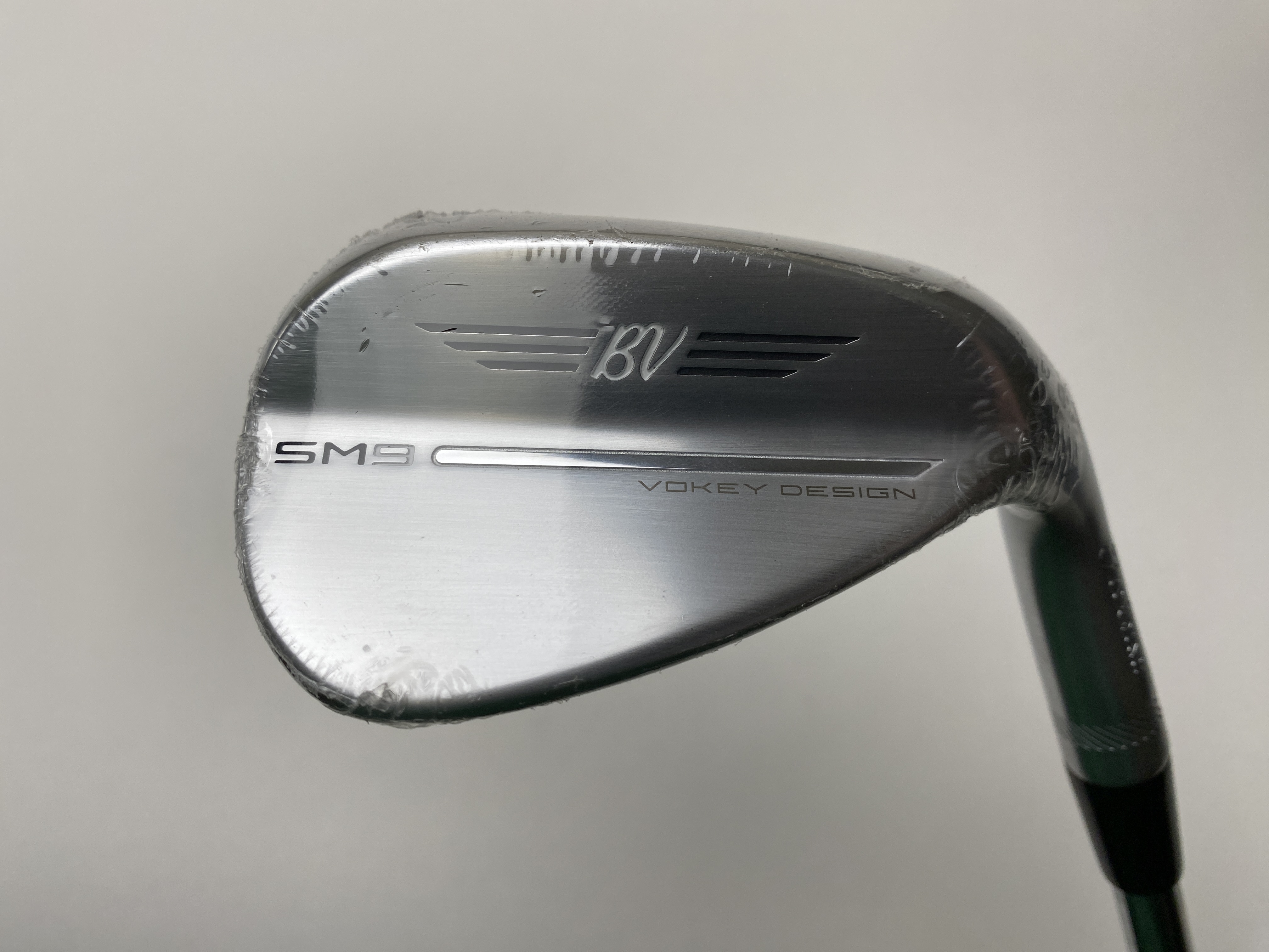 Titleist Vokey SM9 Tour Chrome 52* 8 F-Grind Vokey SM9 Wedge Steel Mens ...