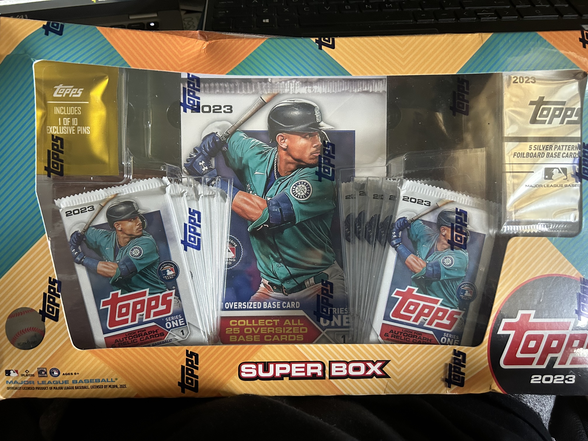 2023 Topps Series 1 Baseball Super Box Plus | SidelineSwap