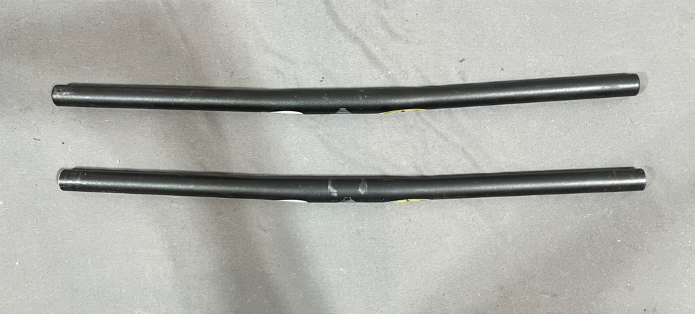 (2) Easton EA50 Aluminum 3° 580mm Flat Mountain Bike Handlebars 25.4mm ...