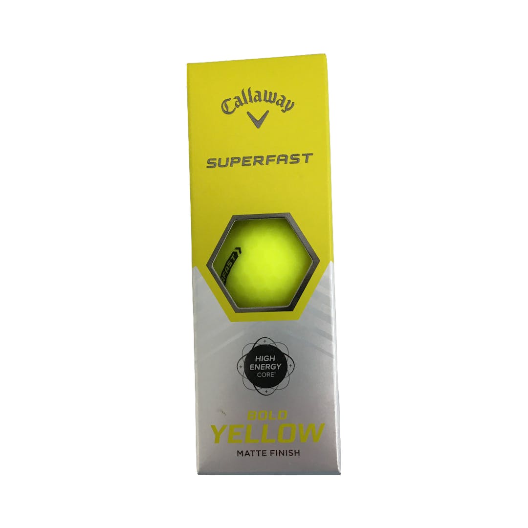 New Callaway Superfast 3 Pack Sleeve Golf Balls | SidelineSwap