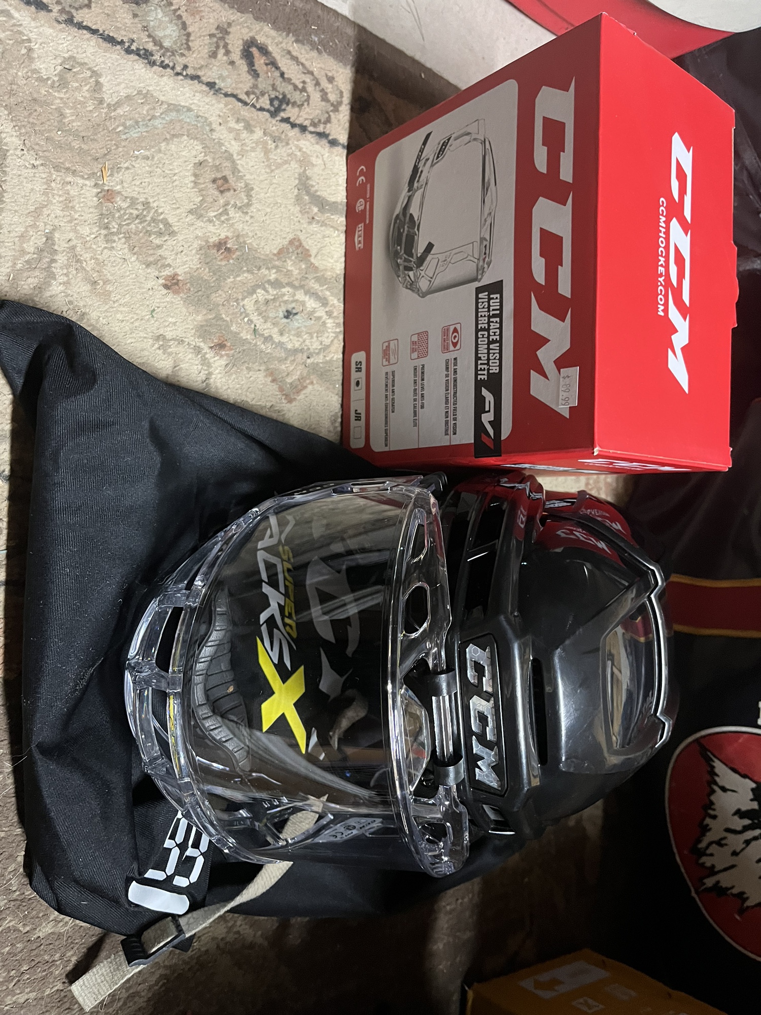 CCM Super Tacks X Helmet | SidelineSwap