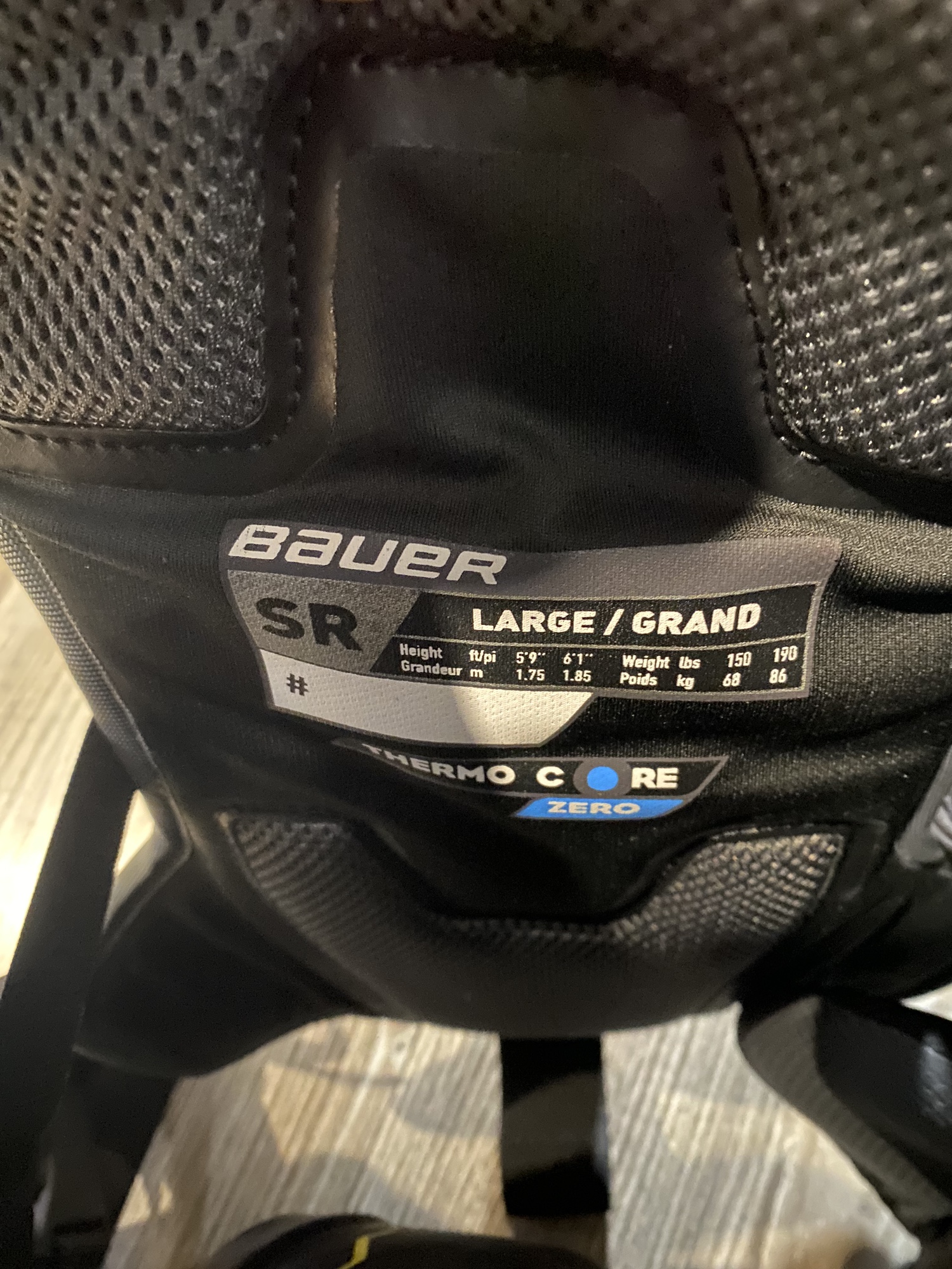 Large Bauer Mach Goalie Chest Protector | SidelineSwap