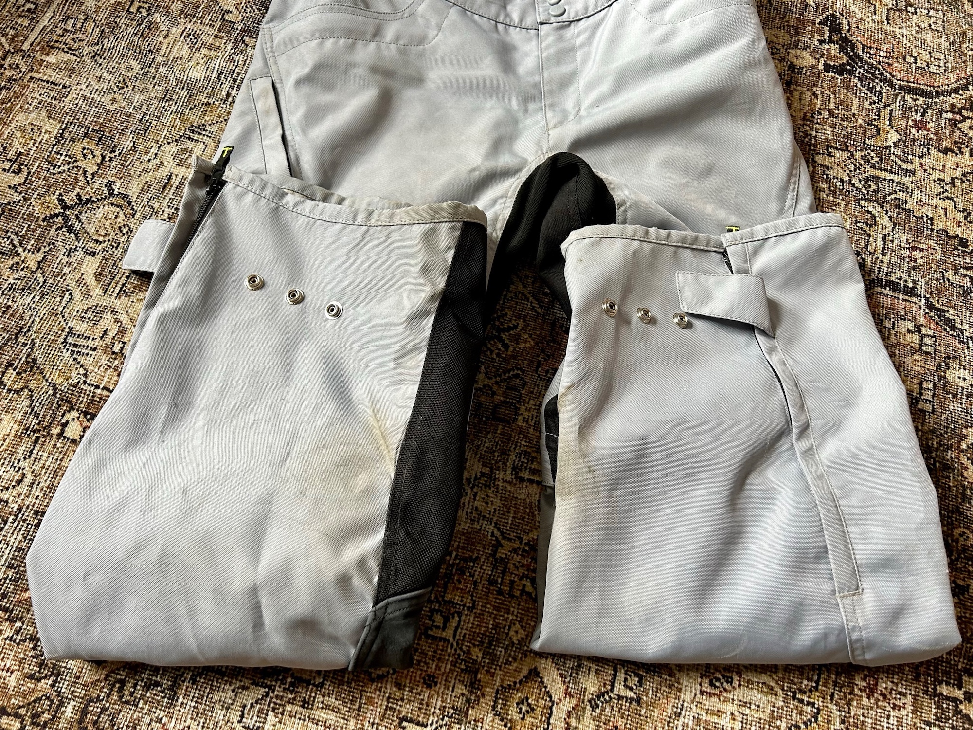 Fox Racing Switch Off Road MX SxS ATV Gray/Black Shorts/Pants Size 9/10 ...