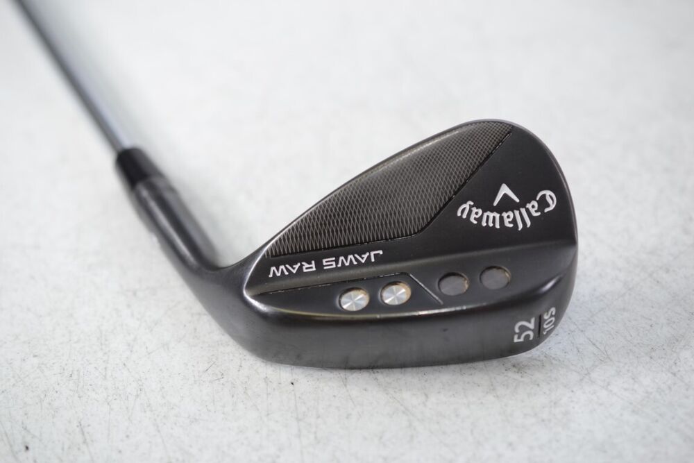 Callaway Jaws Raw Black Plasma 52*-10S Wedge Right DG Spinner 115 Steel ...