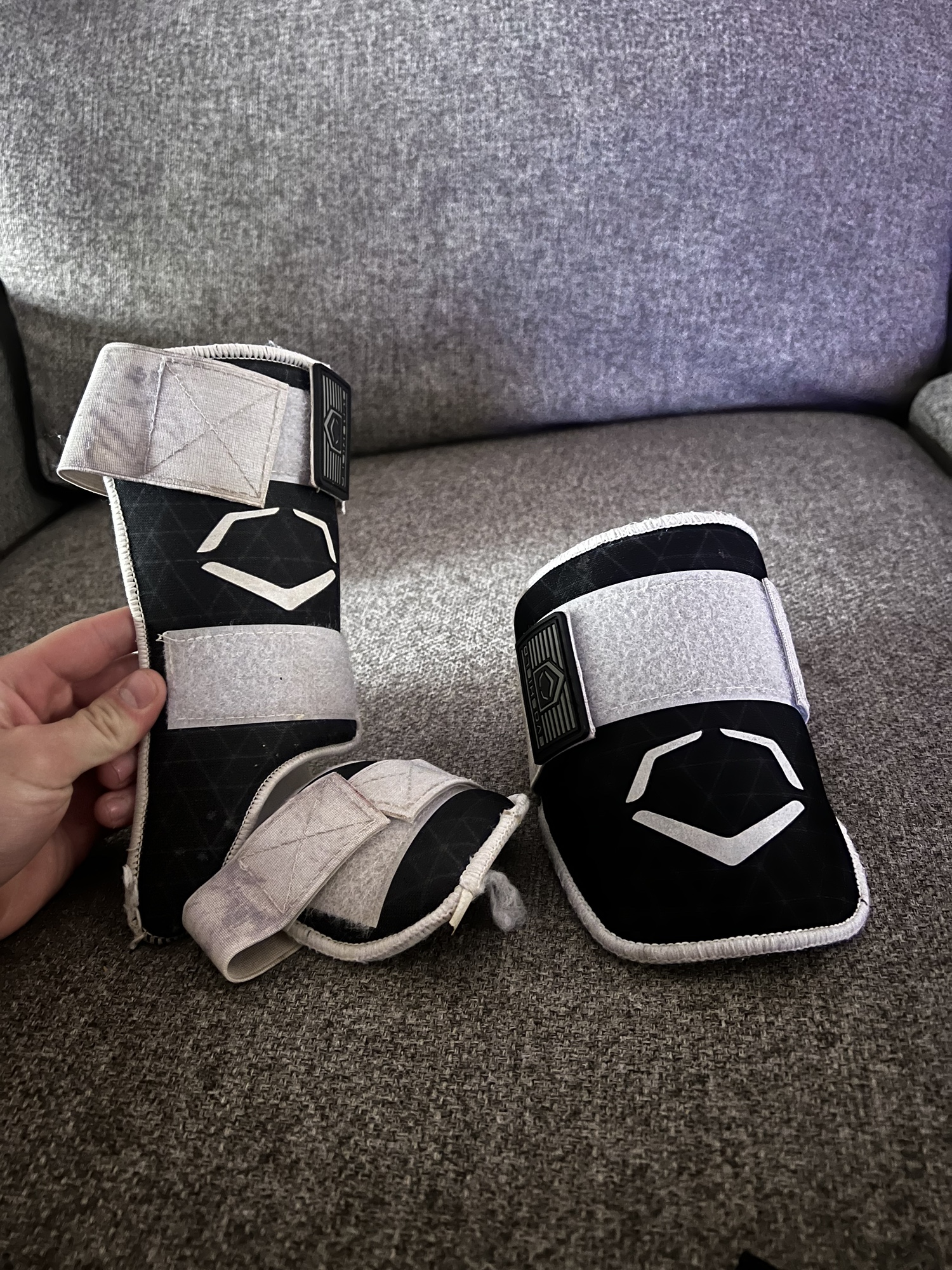 Black Senior EvoShield Elbow and Leg Guard Set | SidelineSwap