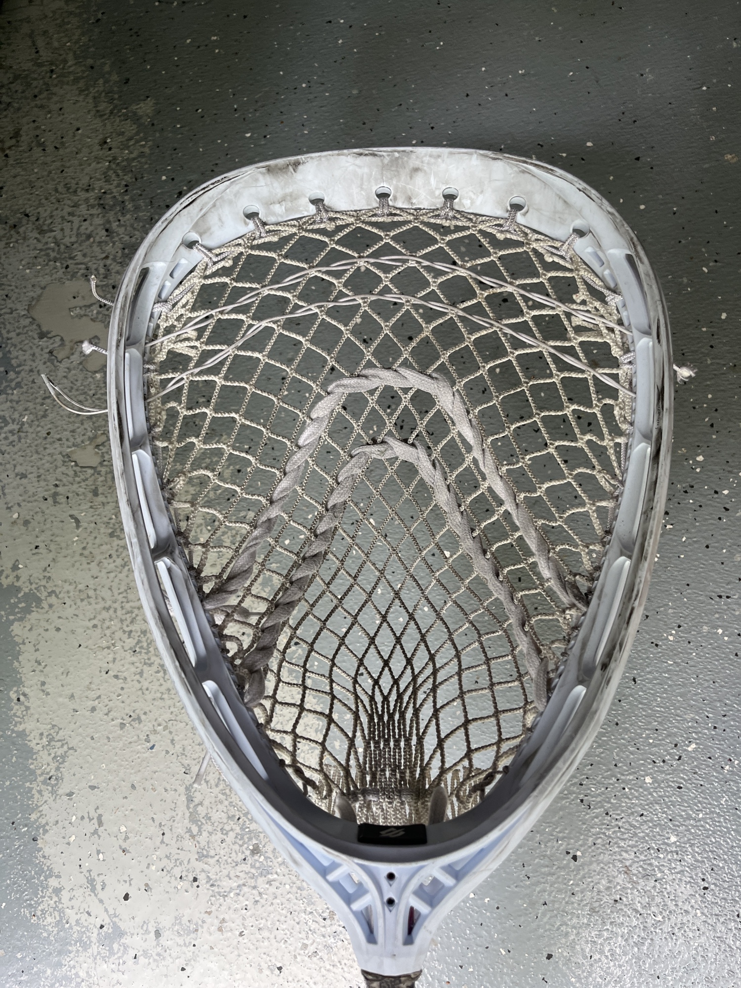 Mark 2G lacrosse goalie head (strung) | SidelineSwap