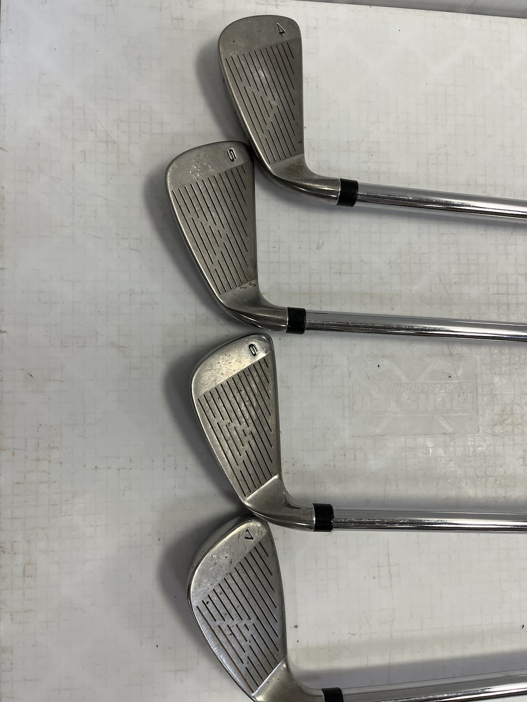 Used Wilson Wilson Staff Fat Shaft 4i-pw Regular Flex Steel Shaft Iron ...