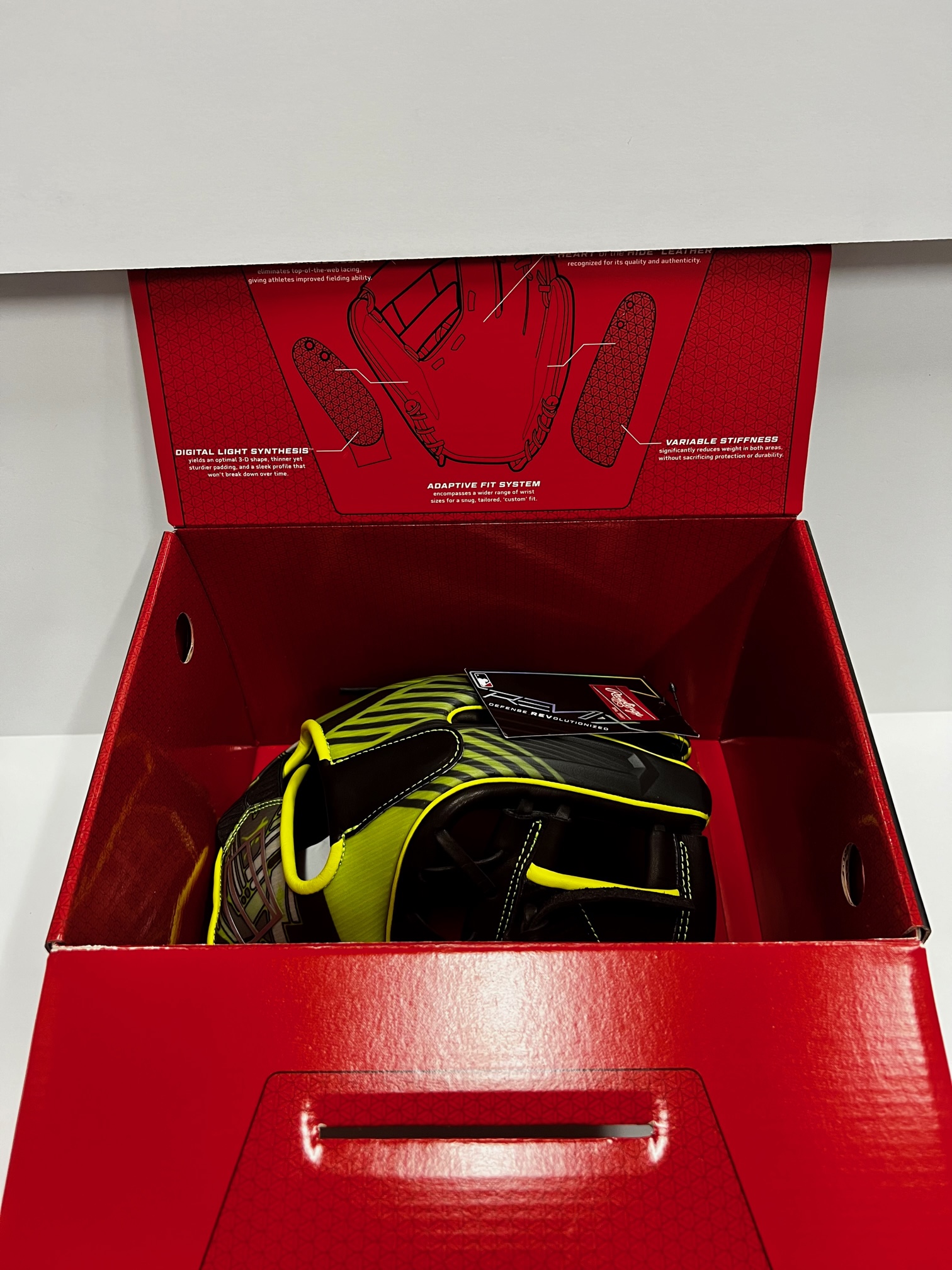 New RHT Rawlings Infield REV1X Baseball Glove 11.75" - Lindor Model ...