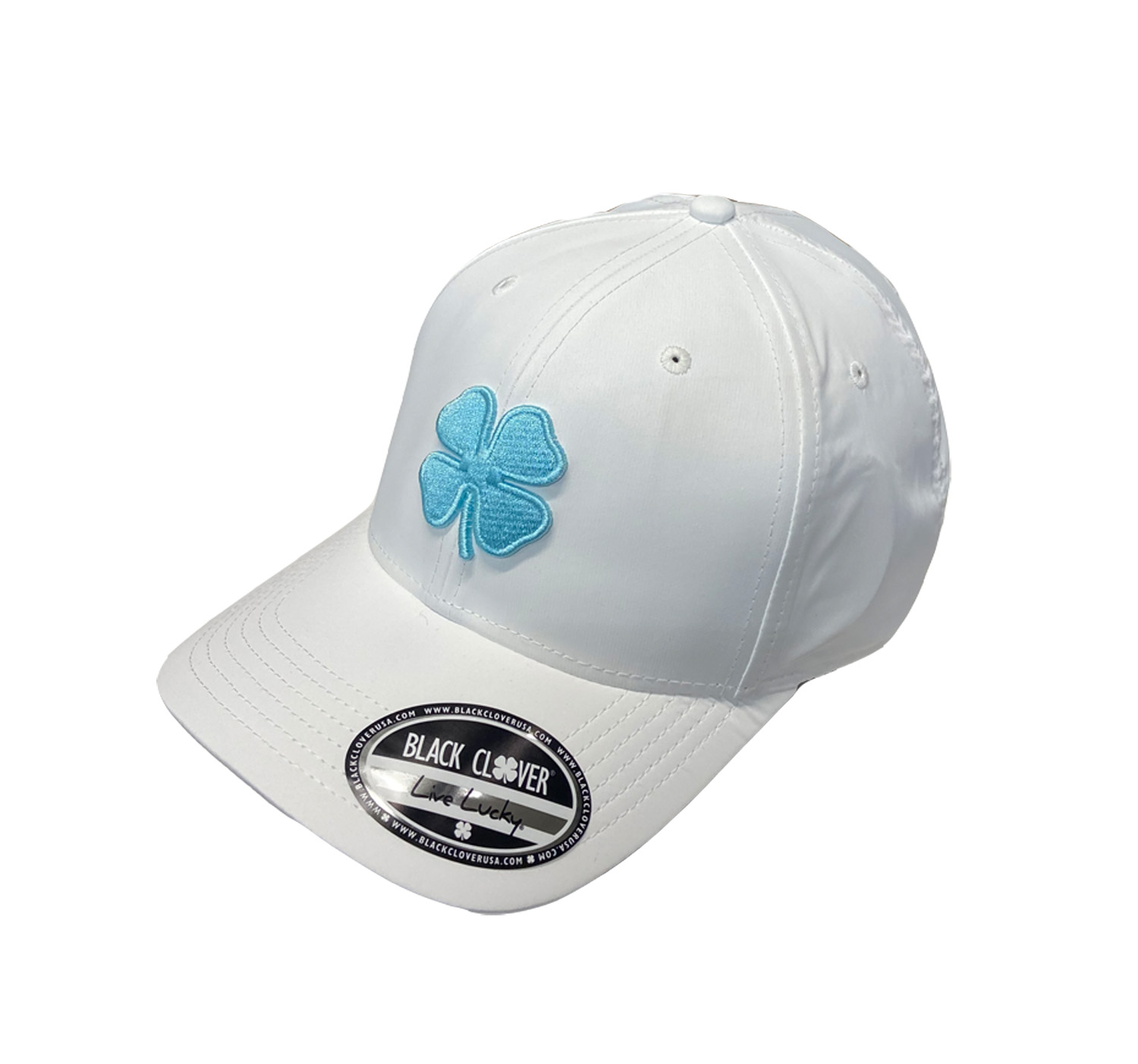 NEW Black Clover Live Lucky Cool Luck #6 Adjustable White Golf Snapback ...
