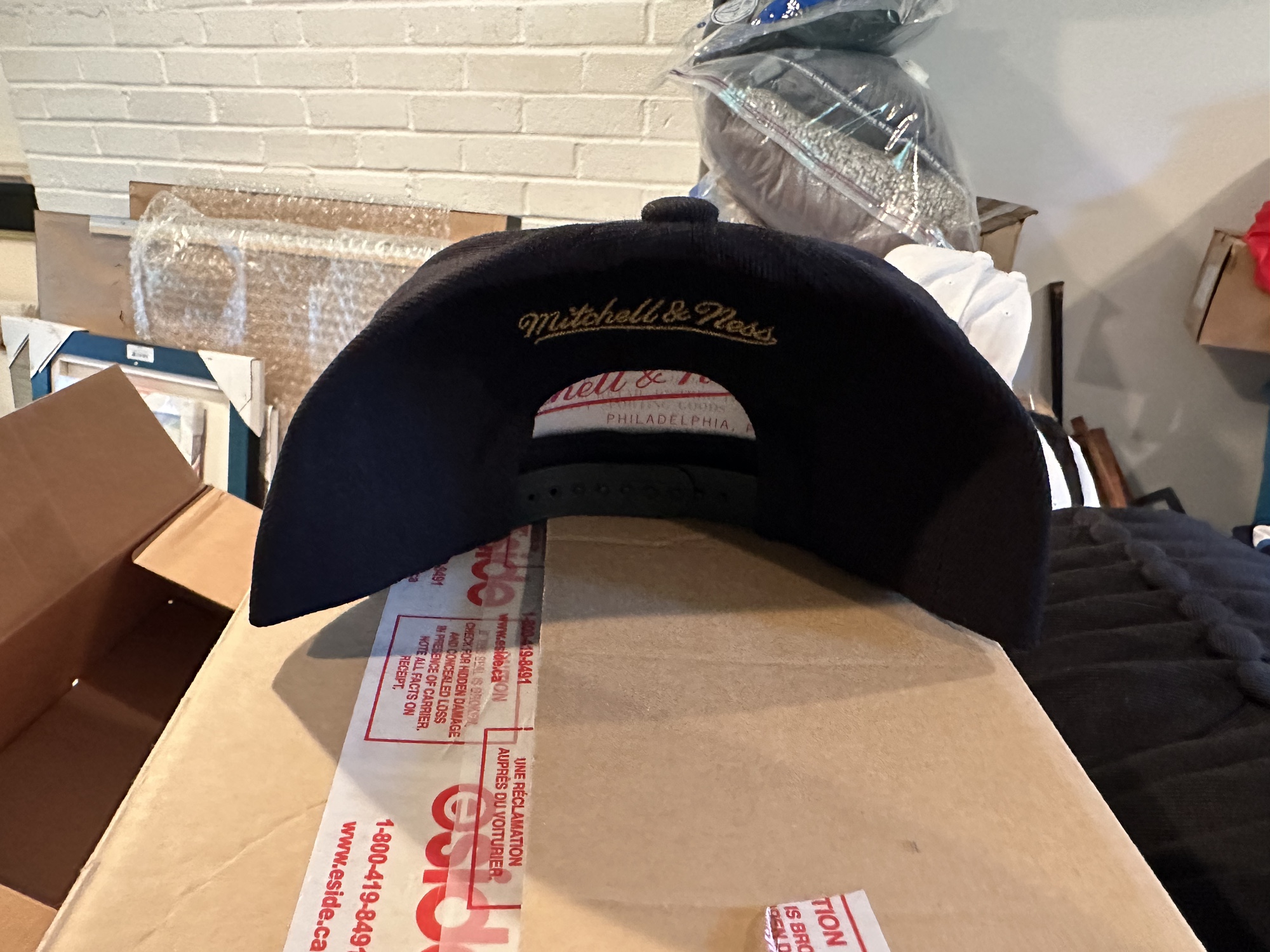 Toronto Raptors Claw Gold Dip hat-NWT Mitchell & Ness | SidelineSwap