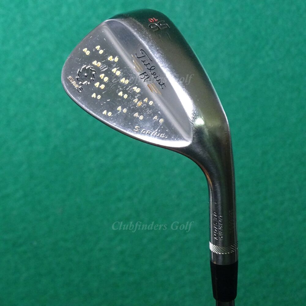 Titleist Vokey SM5 Chrome S Grind 56-10 56° Sand Wedge Rifle Steel ...