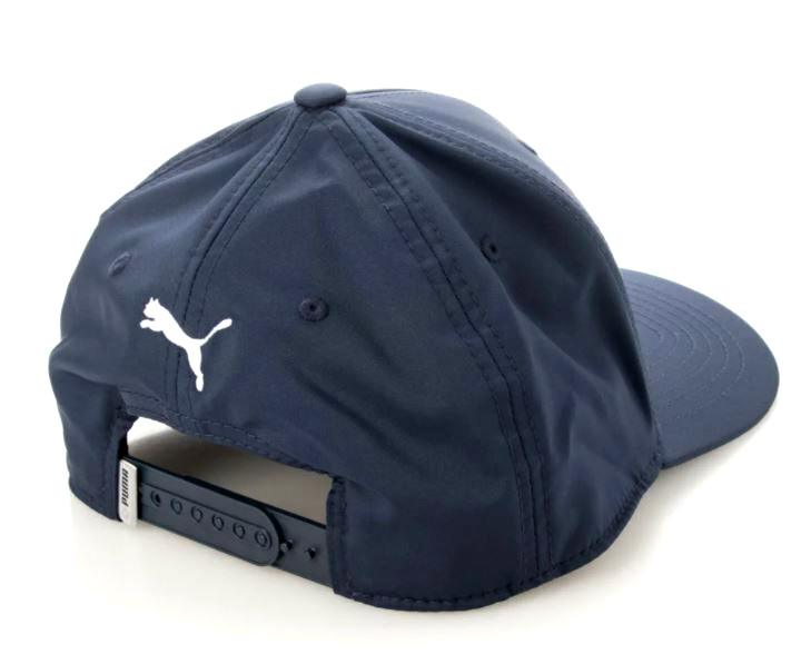 PUMA Moving Day FlexFit 110 Snapback Hat Cap Navy Blazer One Size New ...