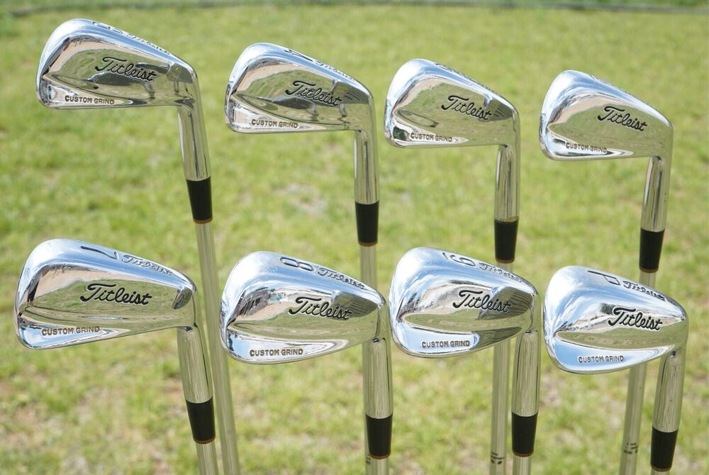 VINTAGE TITLEIST CUSTOM GRIND #7 MUSCLE BACK 3-P TOUR MODEL IRONS, ALL ORIGINAL! | SidelineSwap