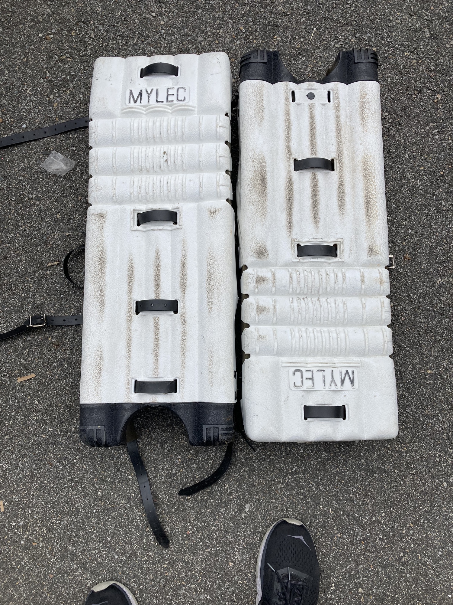 Mylec vintage goalie pads Classic Street Hockey | SidelineSwap