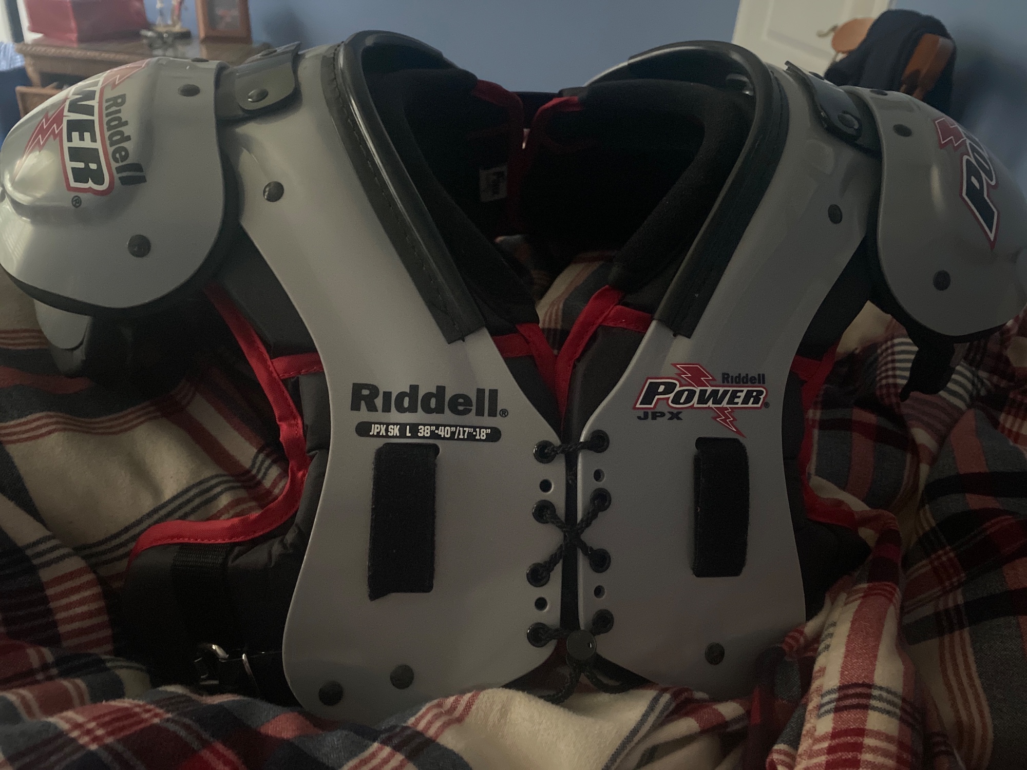 Riddell Football Pads With Back Plate | SidelineSwap