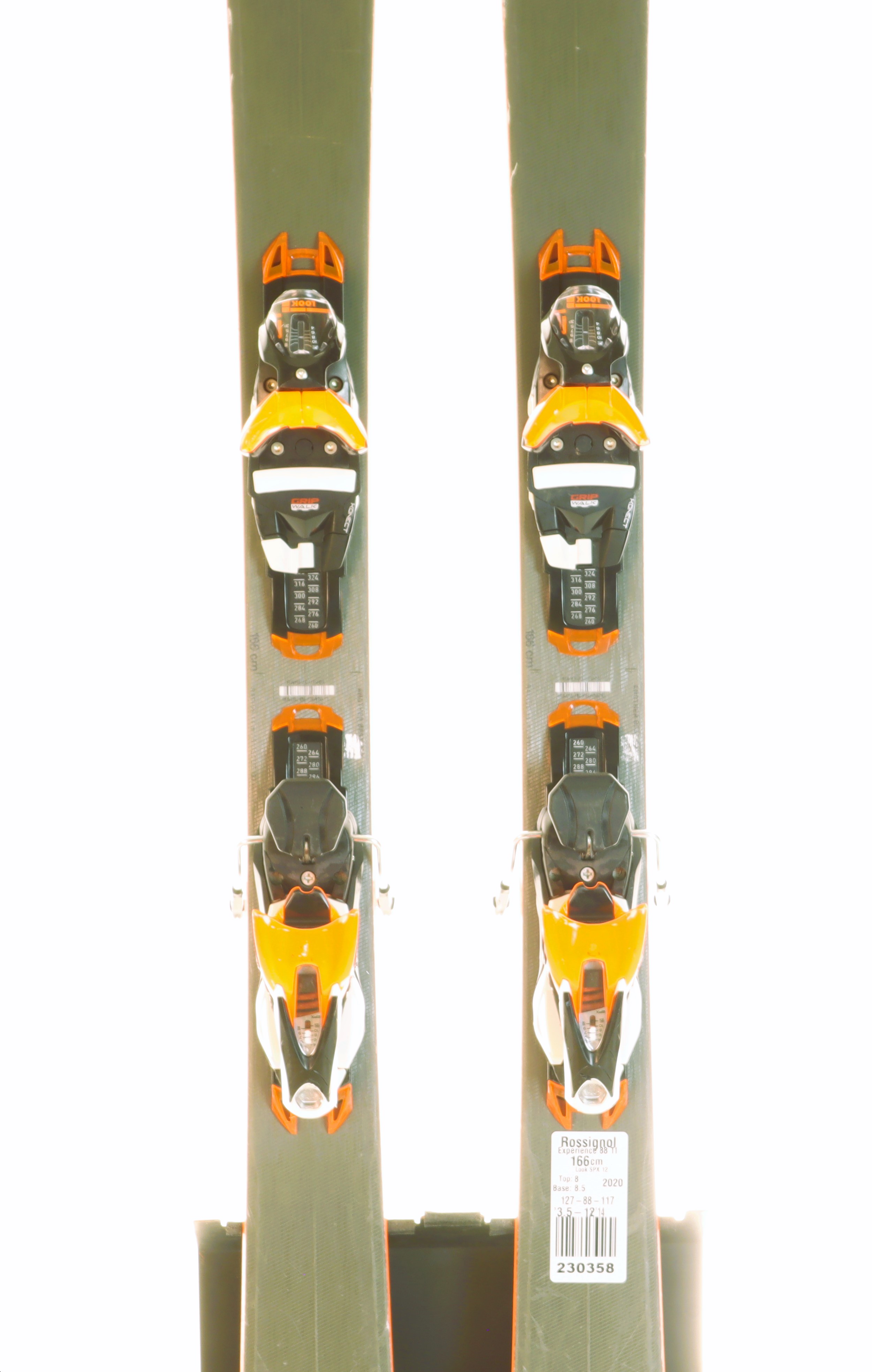 Used 2020 Rossignol Experience 88 TI Skis With Look SPX 12 Bindings ...